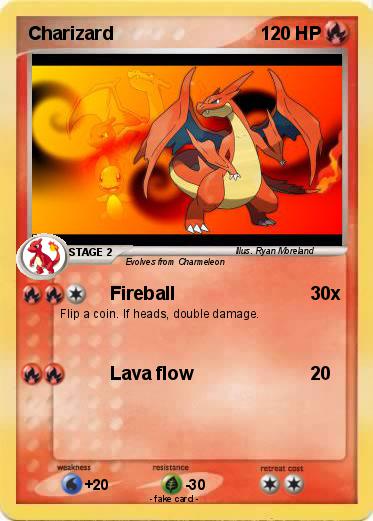 Pokémon Charizard 6913 6913 - Fireball - My Pokemon Card