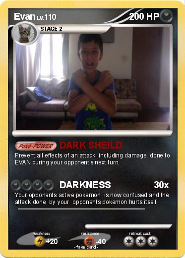 Pokémon Evan 485 485 - DARK SHEILD - My Pokemon Card