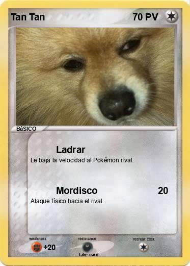 Pokémon Tan Tan - Ladrar - Mi carta pokémon