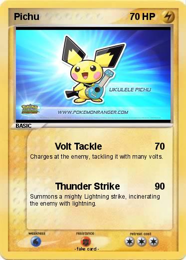 Pokémon Pichu 1203 1203 - Volt Tackle - My Pokemon Card