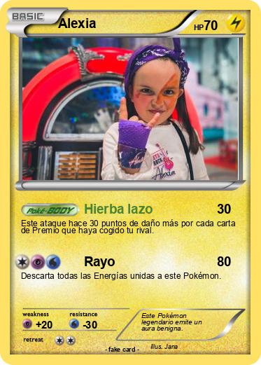 Pokémon Alexia 87 87 - Hierba lazo - Mi carta pokémon