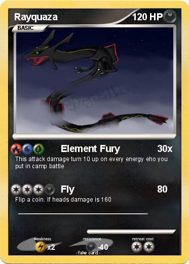 Pokémon Rayquaza 2377 2377 - Element Fury - My Pokemon Card