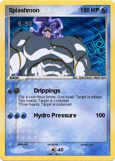 Pokémon Splashmon - Drippings - My Pokemon Card