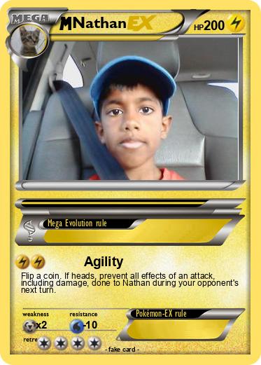 Pokémon Nathan 1413 1413 - Agility - My Pokemon Card