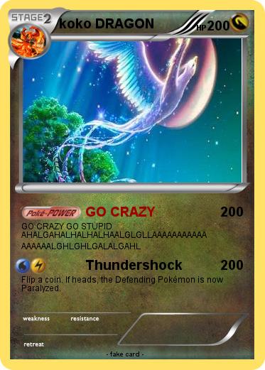 Pokémon koko DRAGON - GO CRAZY - My Pokemon Card