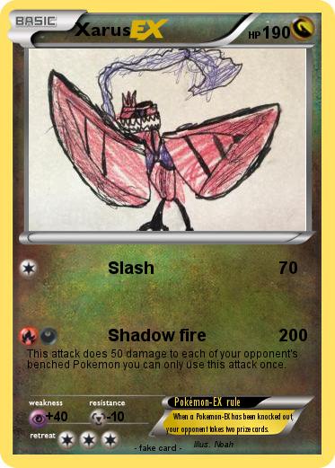 Pokémon Xarus - Slash - My Pokemon Card