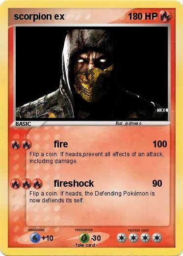 Pokémon scorpion ex 21 21 - fire - My Pokemon Card
