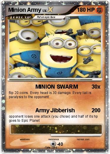 Pokémon Minion Army - MINION SWARM - My Pokemon Card
