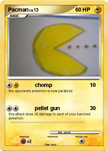 Pokémon Pacman 232 232 - chomp - My Pokemon Card