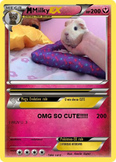 Pokémon Milky LVL9000 - OMG SO CUTE!!!!! - My Pokemon Card