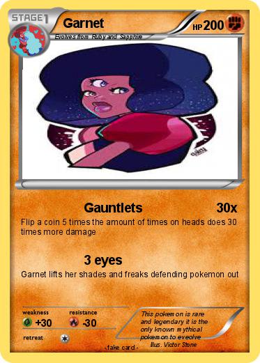Pokémon Garnet 61 61 - Gauntlets - My Pokemon Card