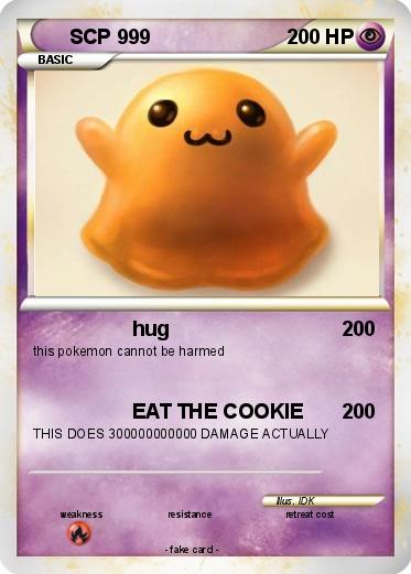 Pokémon SCP 999 56 56 - hug - My Pokemon Card