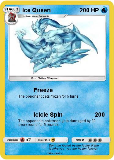 Pokémon Ice Queen 28 28 - Freeze - My Pokemon Card
