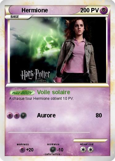 Pokémon Hermione 122 122 - Voile solaire - Ma carte Pokémon