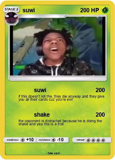 Pokémon suwi - suwi - My Pokemon Card