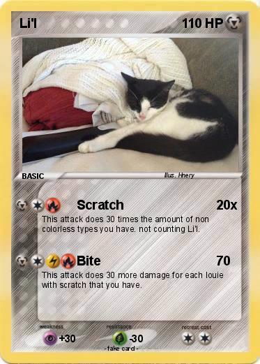 Pokémon Li l - Scratch - My Pokemon Card