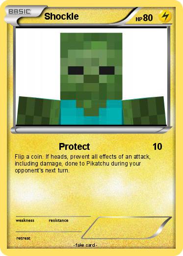 Pokémon Shockle - Protect - My Pokemon Card