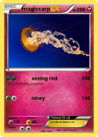 Pokémon magiccarp 3 3 - seeing red - My Pokemon Card