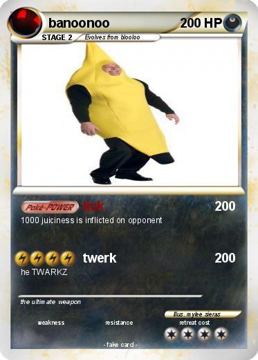 Pokémon banoonoo - lick - My Pokemon Card