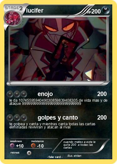 Pokémon lucifer 129 129 - enojo - My Pokemon Card