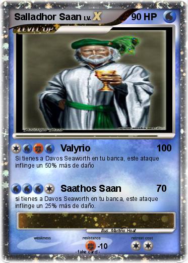 Pokémon Salladhor Saan - Valyrio - My Pokemon Card