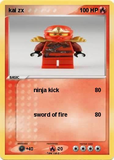Pokémon kai zx 14 14 - ninja kick - My Pokemon Card