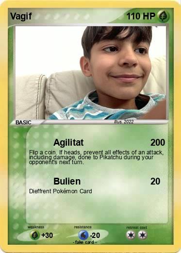 Pokémon Vagif - Agilitat - My Pokemon Card