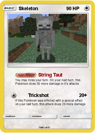 Pokémon Skeleton 785 785 - String Taut - My Pokemon Card