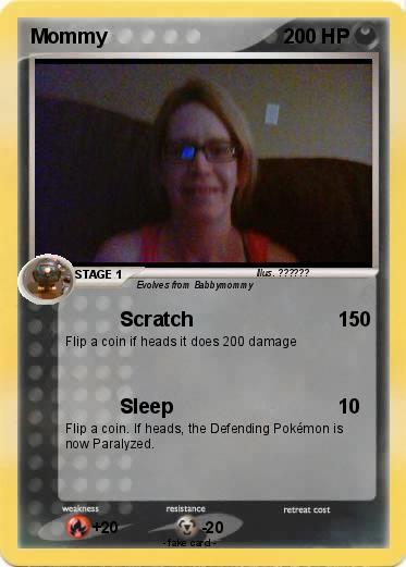 Pokémon Mommy 235 235 - Scratch - My Pokemon Card