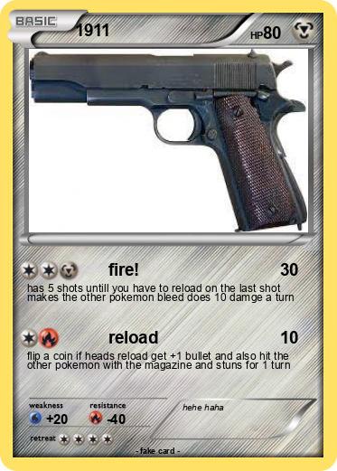 Pokémon 1911 5 5 - fire! - My Pokemon Card