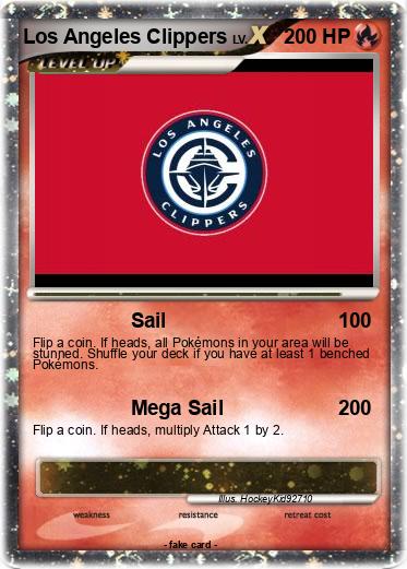 Pokémon Los Angeles Clippers - Sail - My Pokemon Card