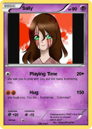 Pokémon Sally 198 198 - Playing Time - My Pokemon Card