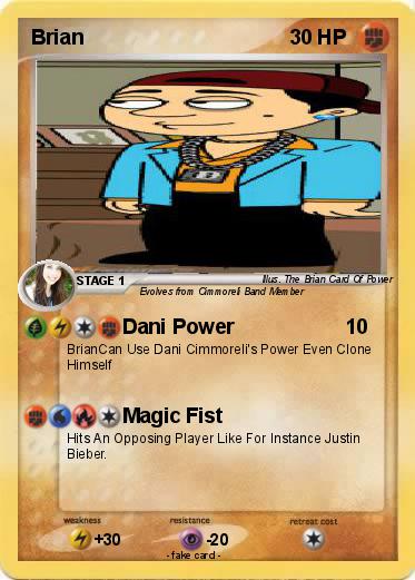 Pokémon Brian 459 459 - Dani Power - My Pokemon Card