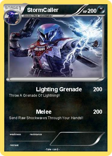 Pokémon StormCaller - Lighting Grenade - My Pokemon Card