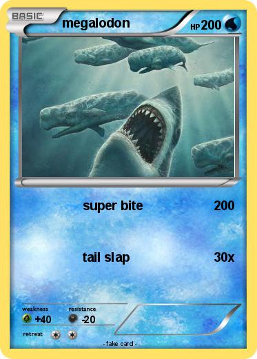 Pokémon megalodon 259 259 - super bite - My Pokemon Card
