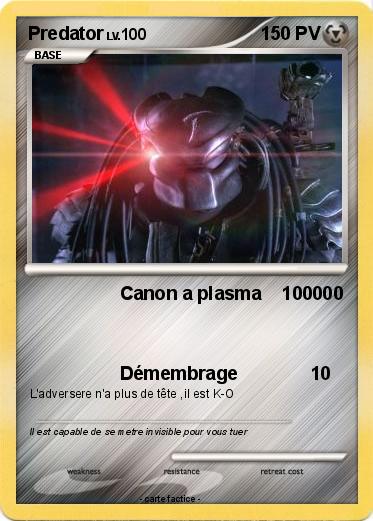 Pokémon Predator 177 177 - Canon a plasma 100000 - Ma carte Pokémon
