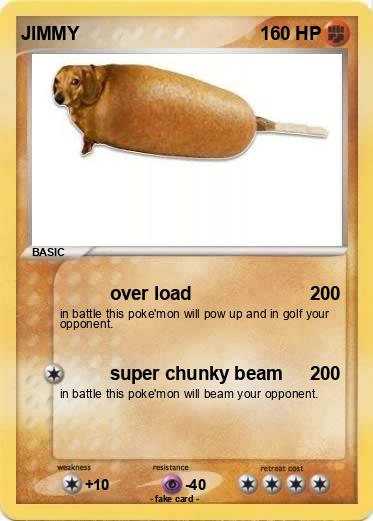 Pokémon JIMMY 952 952 - over load - My Pokemon Card