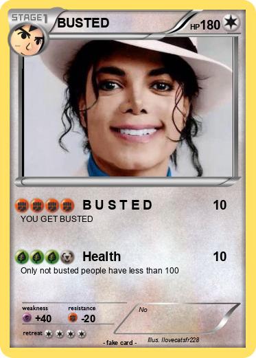 Pokémon BUSTED 22 22 - B U S T E D - My Pokemon Card