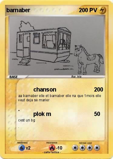 Pokémon barnaber - chanson - Ma carte Pokémon
