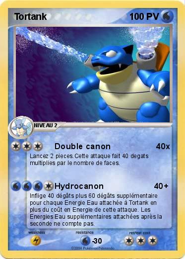 Pokémon Tortank 83 83 - Double canon 40x - Ma carte Pokémon