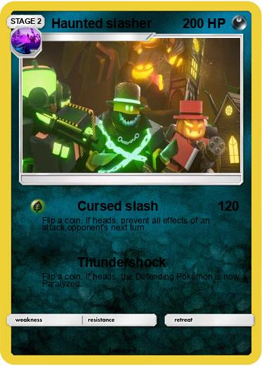 Pokémon Haunted slasher - Cursed slash - My Pokemon Card