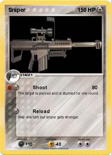 Pokémon Sniper 36 36 - Shoot - My Pokemon Card