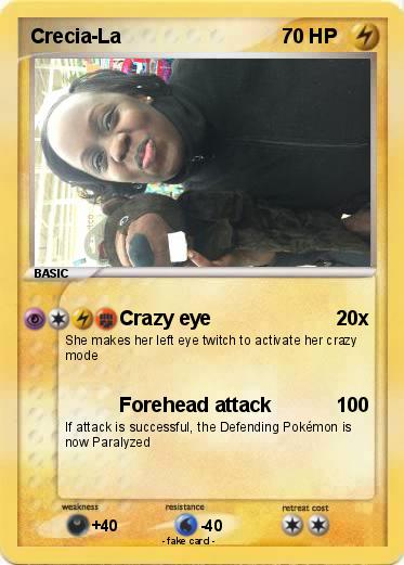Pokémon Crecia La - Crazy eye - My Pokemon Card