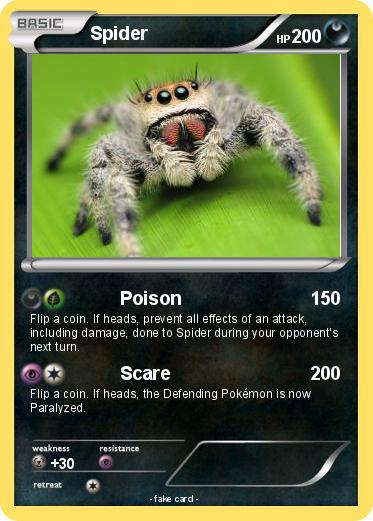 Pokémon Spider 1861 1861 - Poison - My Pokemon Card