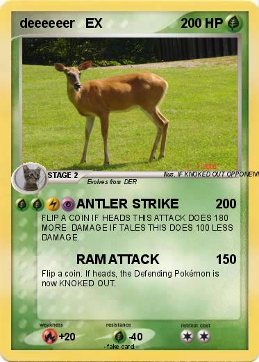 Pokémon deeeeeer EX - ANTLER STRIKE - My Pokemon Card