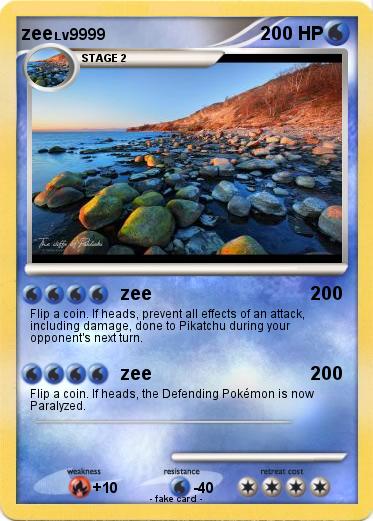 Pokémon zee 20 20 - zee - My Pokemon Card