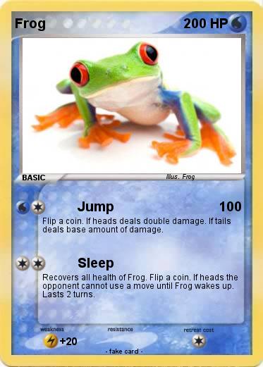 Pokémon Frog 316 316 - Jump - My Pokemon Card