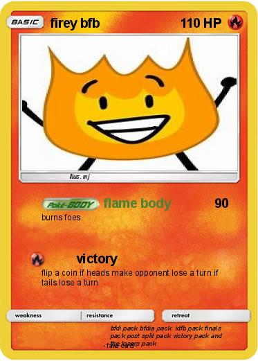 Pokémon firey bfb - flame body - My Pokemon Card