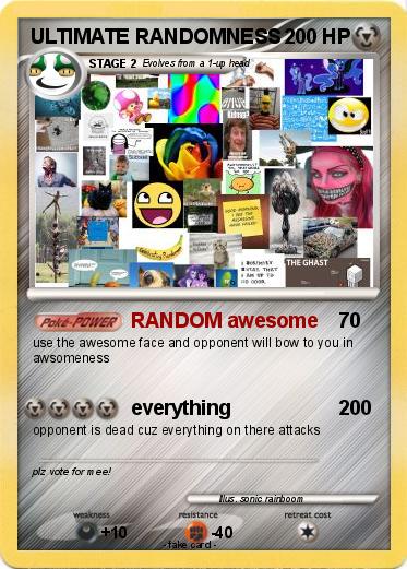 Pokémon ULTIMATE RANDOMNESS - RANDOM awesome - My Pokemon Card