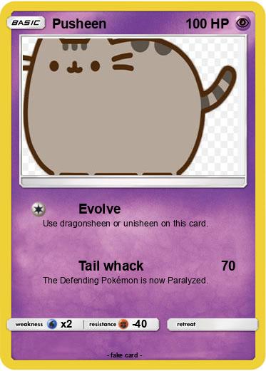 Pokémon Pusheen 544 544 - Evolve - My Pokemon Card